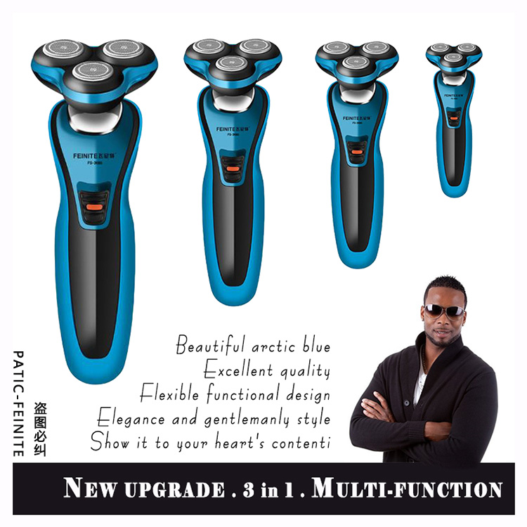 FEINITE- Electric Shaver, Rechargeable Floating Rotary Razors , 100% ...