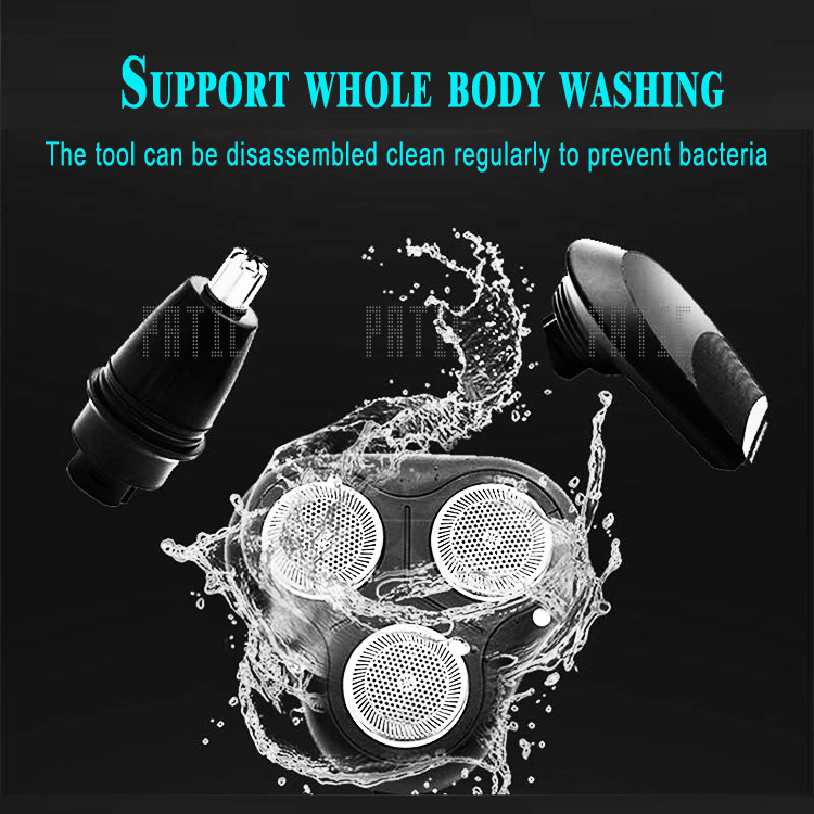 FEINITE- Electric Shaver, Rechargeable Floating Rotary Razors , 100% ...