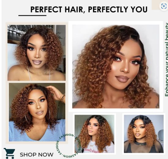 Ohemaa Strands Premium 100% Unprocessed Human Hair Front Lace Wig ...
