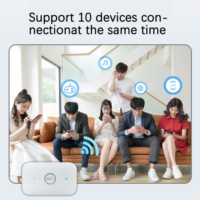 4G router Wireless lte wifi modem Sim Card Router MIFI pocket hotspot ...