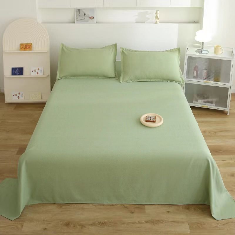 Big sheets Bed Sheet ，Washed cotton bed sheets 180*230cm,250*230cm Large size bedclothes sheet ...
