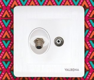 Valbona Satellite & T.V Socket |TospinoMall online shopping platform in Ghana