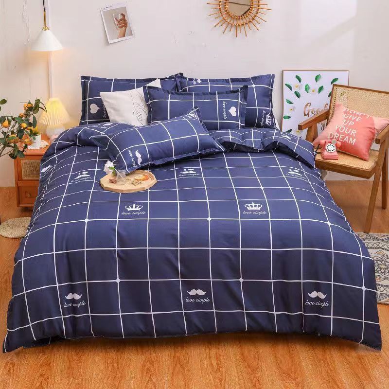 Free shipping 120*230cm ，180*230cm ，250*230cm Bed Sheet，Pillowcase 40 * 60cm Washed cotton bed ...