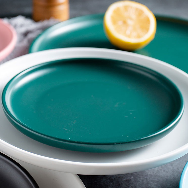 Rice plate, ceramic plate, dessert plate, dessert plate，Western steak ...