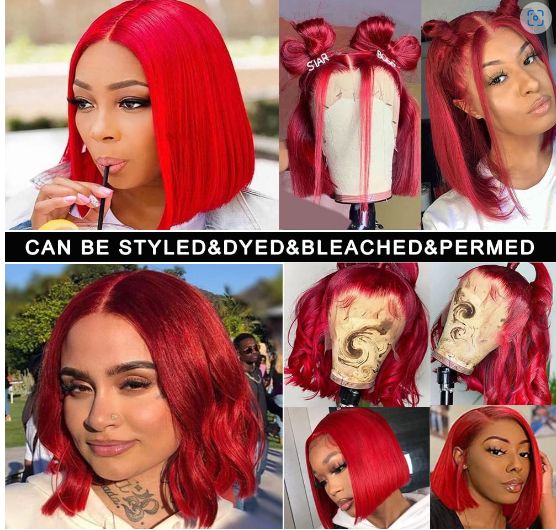 Ohemaa Strands Premium 100% Unprocessed Human Hair Front Lace Wig ...