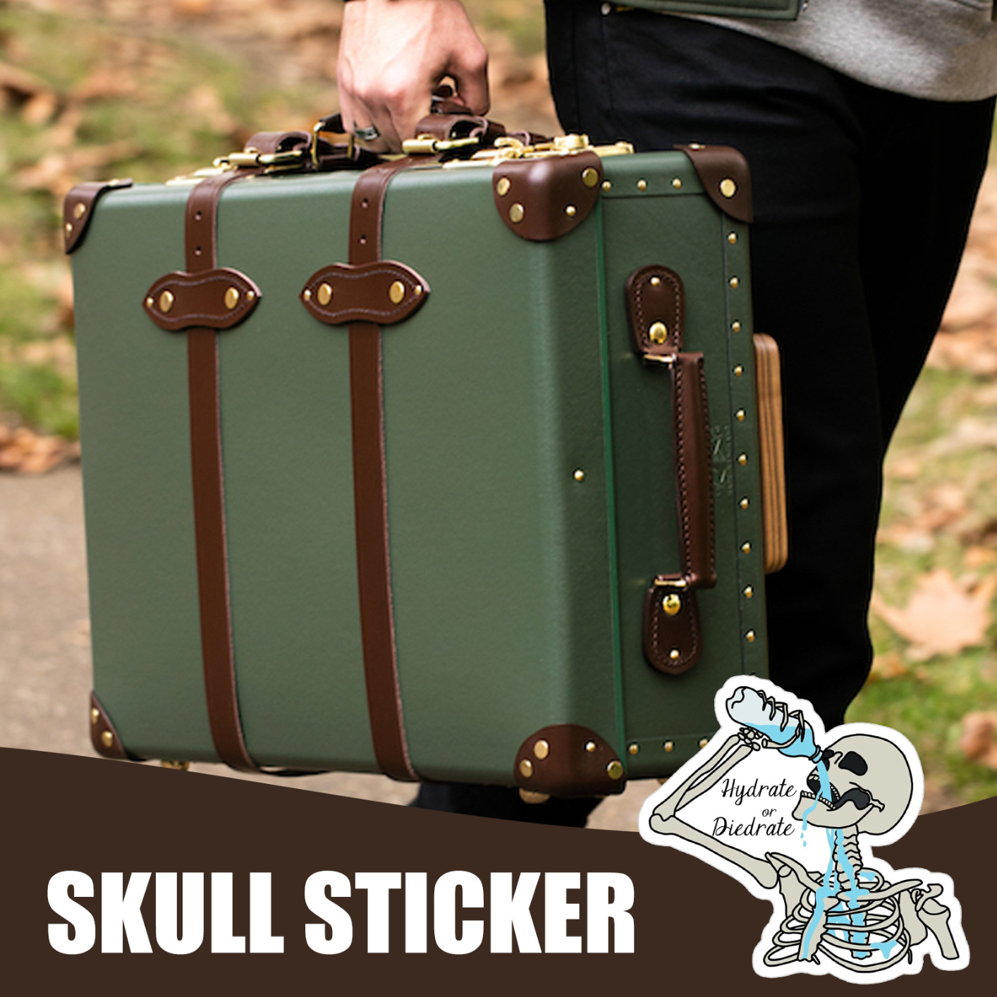 10 pcs Skull Stickers, Fashion Unique Skull Creative Decorative ...