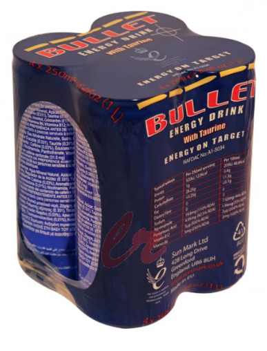 BULLET VODKA 250ml x 6pcs |TospinoMall online shopping platform in Ghana