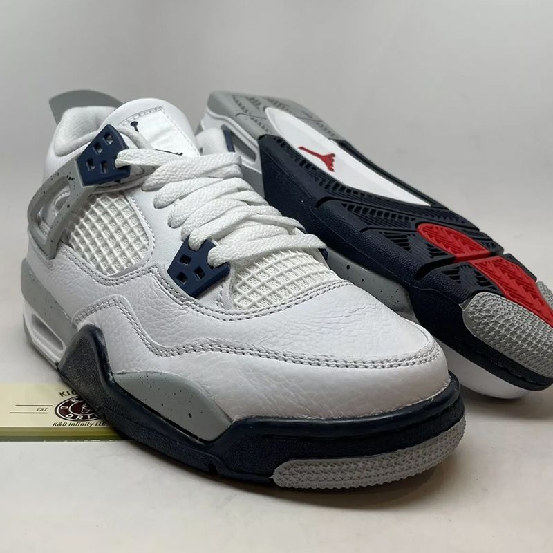 Shoes Jordan Air Jordan 4 Retro "Infrared" Infrared Mid-top Retro Black ...