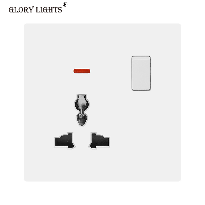 10PCS Glory lights Grey wall speed switch electrical socket with USB ...