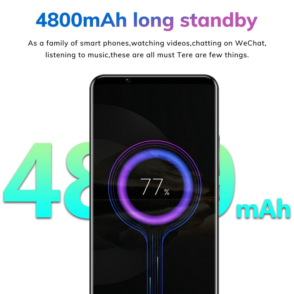 Android Smart Phone Mate 40RS 5.72 inch Smart Phone 4800mAh Ultra-Thin 4+64GB International ...