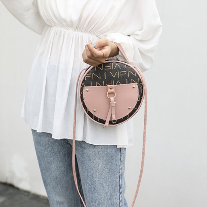 Women's shoulder small round bag Women Handbags Ladies Shoulder Bags ...
