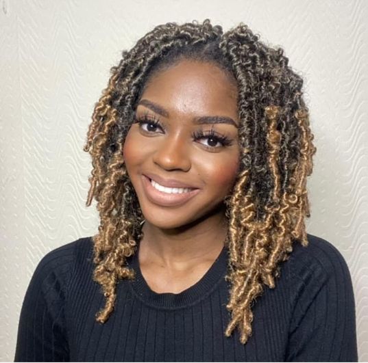 Obaasima Strands Butterfly Locs Crochet Hair - 36 Inch Pre-Looped ...