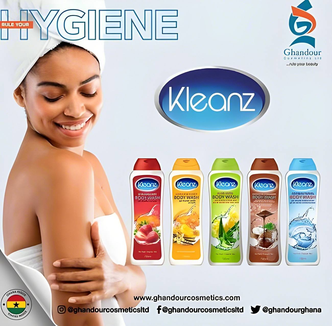 Kleanz Body Wash,Shower Gel - 750ml Vanila&Honer\Strawberry\Aloe Vera ...