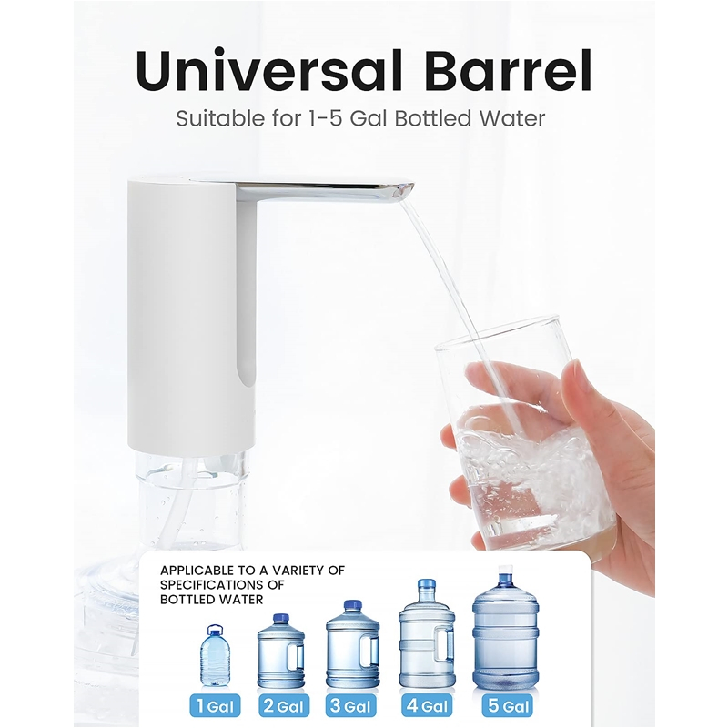 5 Gallon Water Dispenser Foldable Bottle Water Pump Dispenser Portable ...
