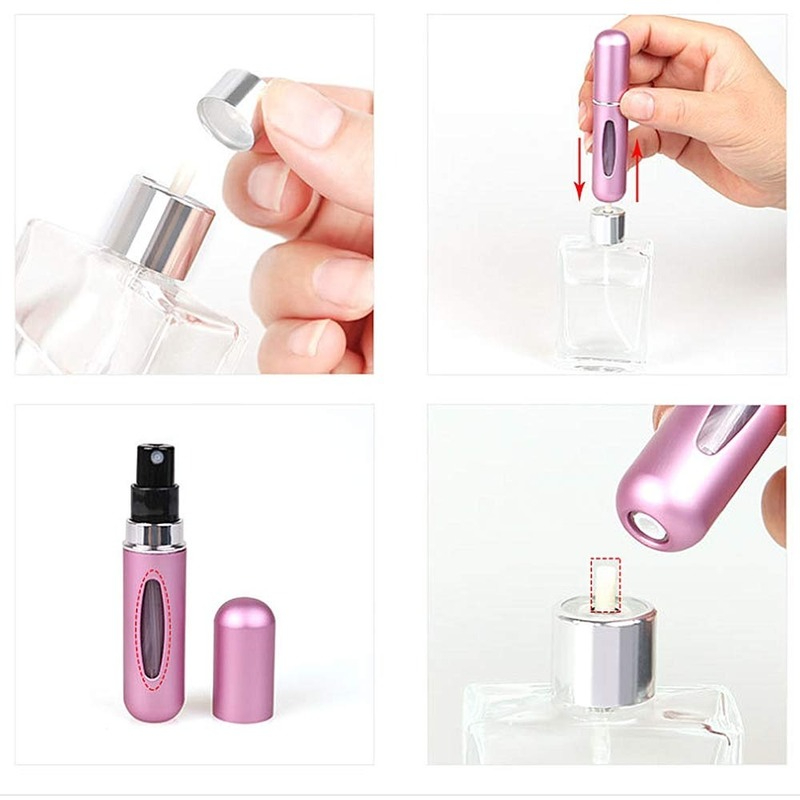 A666 5ml Perfume Atomizer Portable Liquid Container for Cosmetics Mini ...