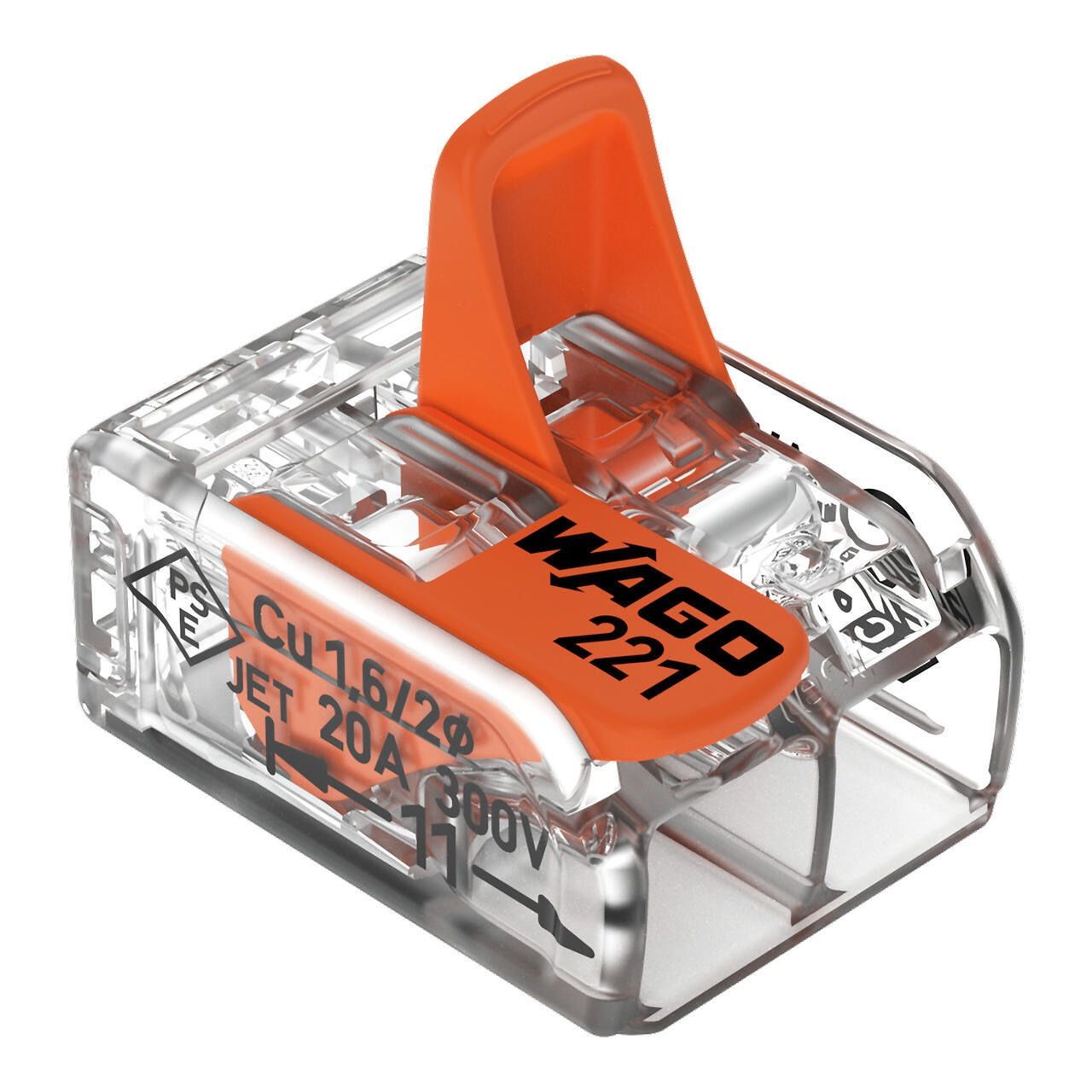 WAGO 221 series 221-412/221-413/221-415 quick wiring terminals and wire ...