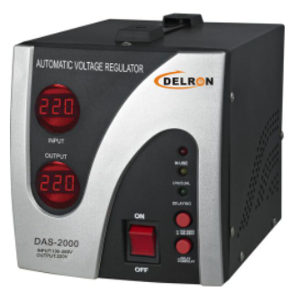 Delron DAS-2000 Digital Display Automatic Voltage Regulator/Stabilizers ...