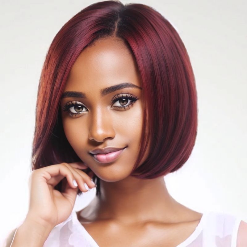 Free shipping Front lace mesh 15 inches wigs Chemical fiber headband ...