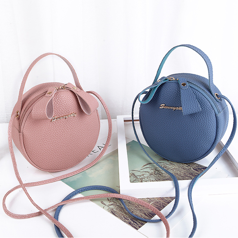 HWT06# Small Circular Bag New Fashion Single Shoulder Slung Mobile ...
