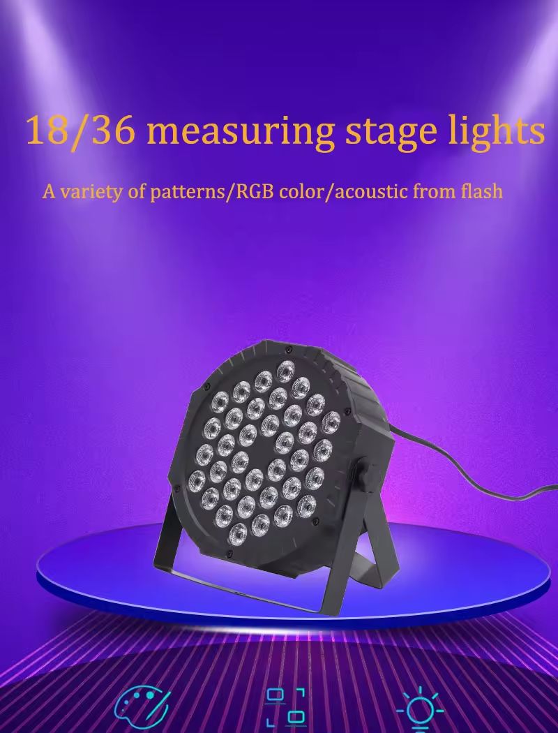 AUNONT Nordic Modern Colorful 18-36 Leds Wedding Decorative Ultrathin ...
