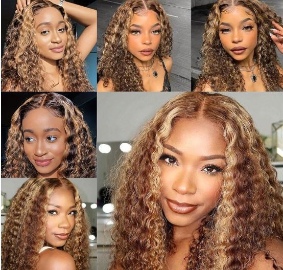 Ohemaa Strands Premium 100% Unprocessed Human Hair 13x4 Deep Curly Lace ...