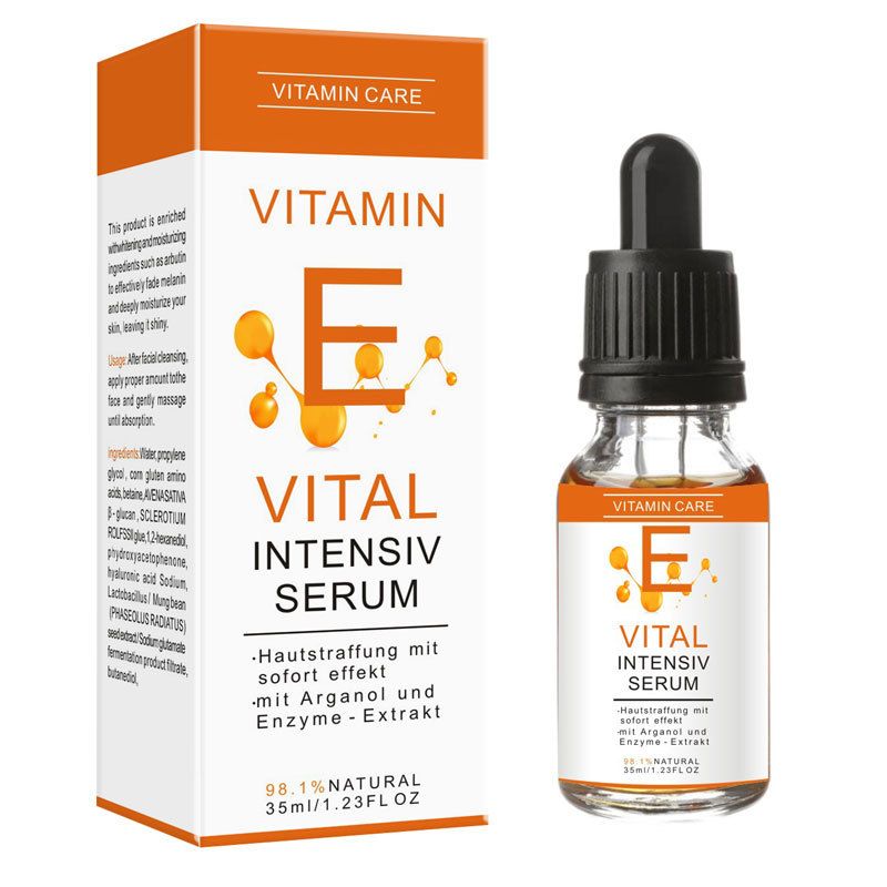 Vitamin C serum | 20% Vitamin C Serum with Hyaluronic Acid + Vitamin E Vital Intensiv Serum ...