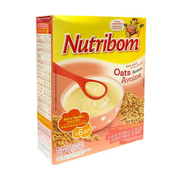 NUTRIBOM INFANT CEREAL PAPER BOX OATS 350G |TospinoMall online shopping ...