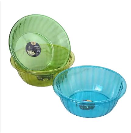 multi-purpose color PP plastic household bathroom round wash basin ...