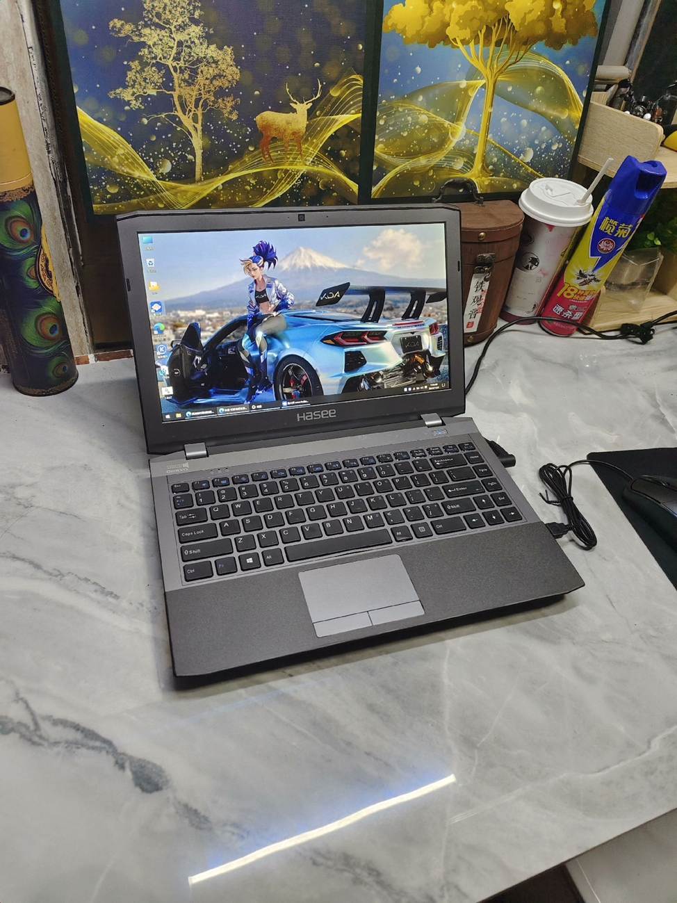 Shenzhou Ares 13.3-inch laptop i7 quad-core eight-thread gaming laptop ...
