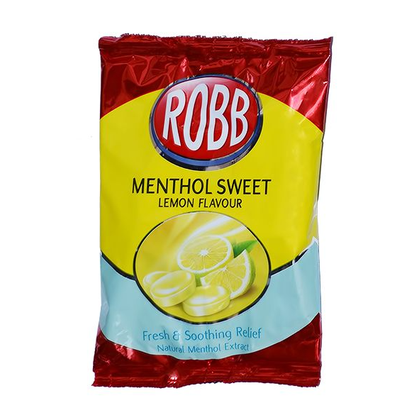 ROBB MENTHOL SWEETS LEMON FLAVOUR FRESH (30PCS) 96G |TospinoMall online ...
