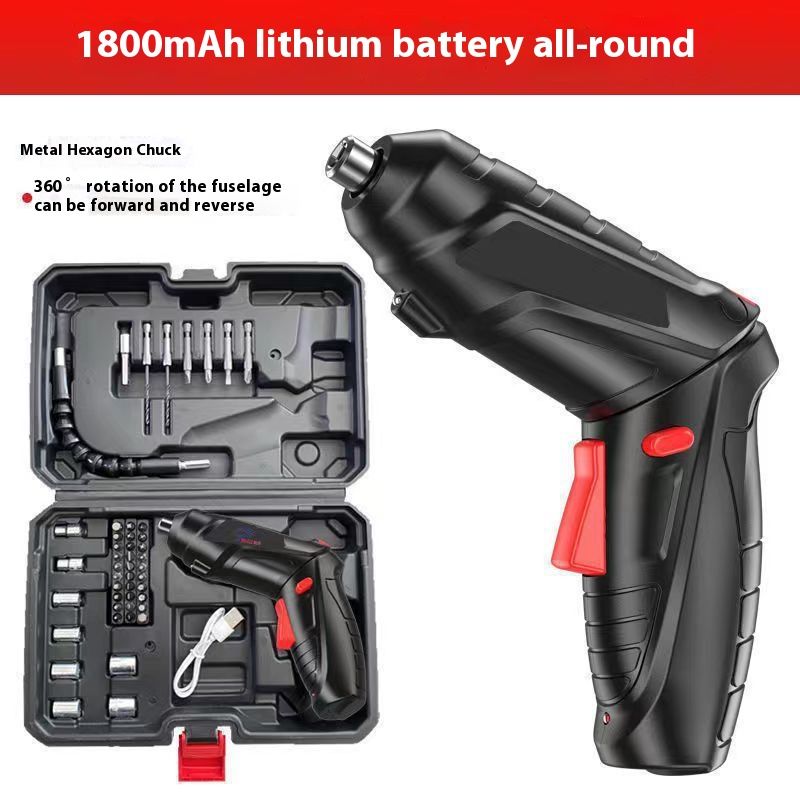Lithium ion screwdriver, charging tool, mini screw, household electric ...