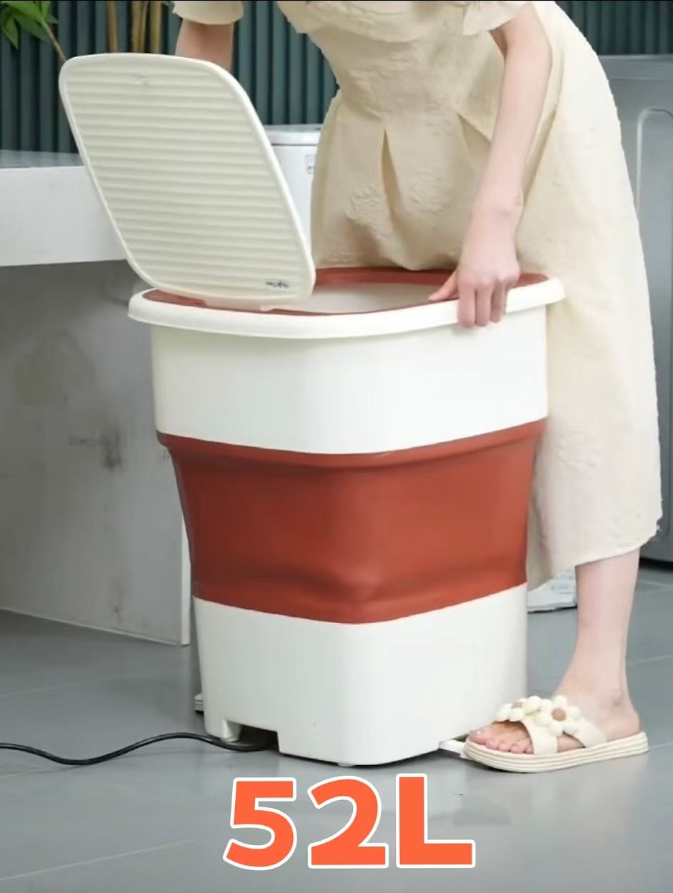 52 L Large Capacity Portable Foldable Washing Machine, Foldable ...